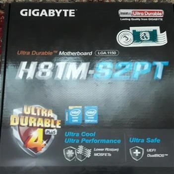 خرید و قیمت مادربردGIGABYTE - H81M-S2PT ( اصل ، نو ، آکبند ) | ترب