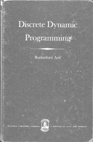 خرید و قیمت دانلود کتاب Discrete Dynamic Programming An Introduction
