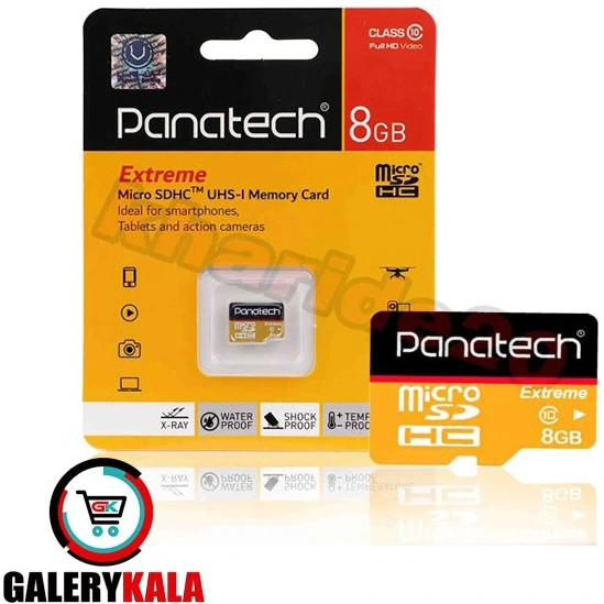 خرید و قیمت رم میکرو ۸ گیگ پاناتک Panatech U1 30MB/s ا Panatech U1 Micro RAM 8GB 30MB/s | ترب