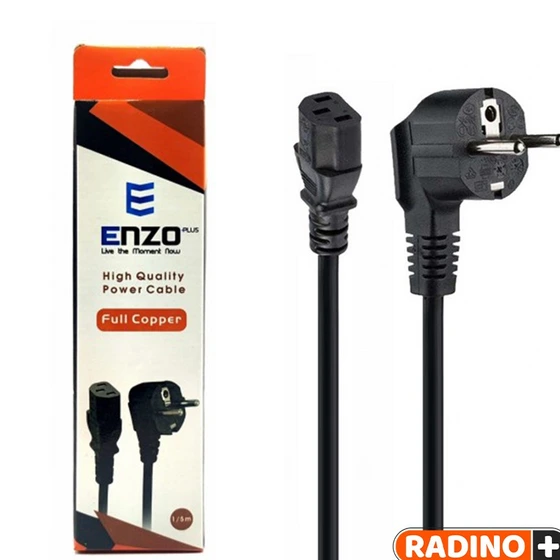 خرید و قیمت کابل برق کیس انزو مدل Enzo Full Copper 1.5m | ترب