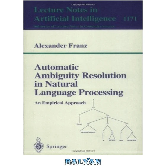 خرید و قیمت دانلود کتاب Automatic Ambiguity Resolution in Natural ...
