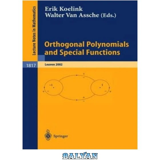خرید و قیمت دانلود کتاب Orthogonal Polynomials and Special Functions | ترب