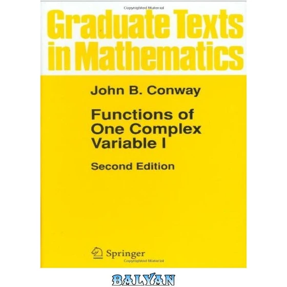 خرید و قیمت دانلود کتاب Functions of One Complex Variable | ترب