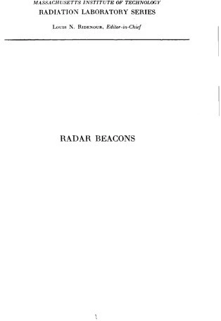 خرید و قیمت دانلود کتاب MIT RadLab {complete set} Vol 03 - Radar ...