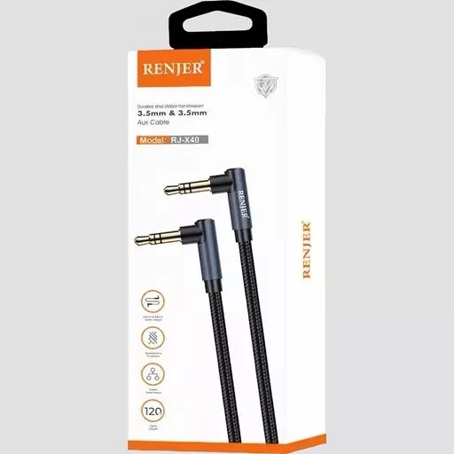 خرید و قیمت کابل aux مدل renjer Rj-x40 | ترب