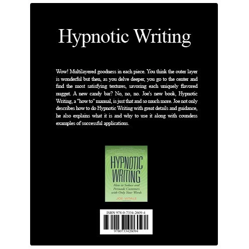 خرید و قیمت کتاب Hypnotic Writing اثر Joe Vitale انتشارات نبض دانش | ترب