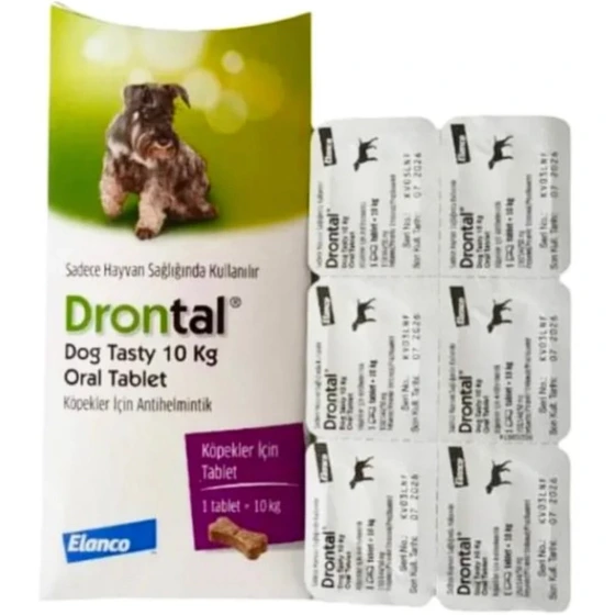 خرید و قیمت قرص ضد انگل های داخلی Drontal | ترب