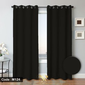 خرید و قیمت پرده مخمل ساده پانچ مدل کالیفرنیا M124 | ترب