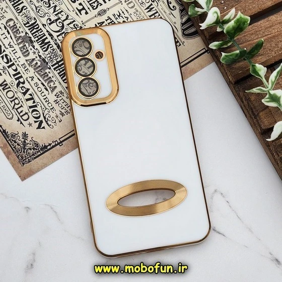 خرید و قیمت قاب گوشی Galaxy A54 5g سامسونگ طرح ژله ای دبل متال مای کیس