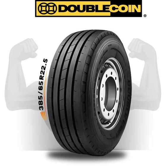 خرید و قیمت لاستیک دبل کوین DOUBLE COIN سایز 385/65R22.5 مدل RT910 | ترب
