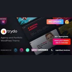 خرید و قیمت قالب نمونه کارها و آژانس ترایدو | پوسته Trydo | ترب