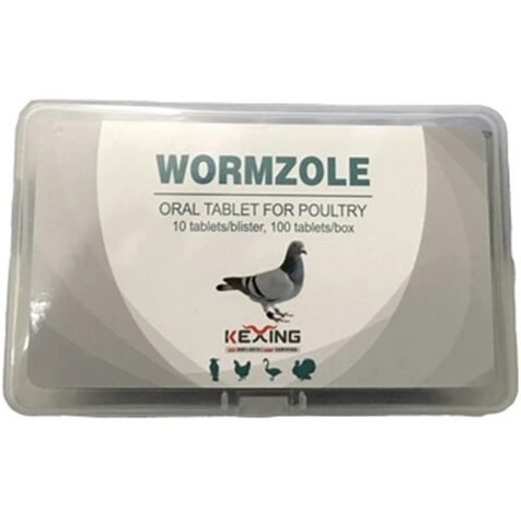 خرید و قیمت قرص خوراکی ضد انگل پرندگان ورمزول ورق ده عددی WORMZOLE | ترب