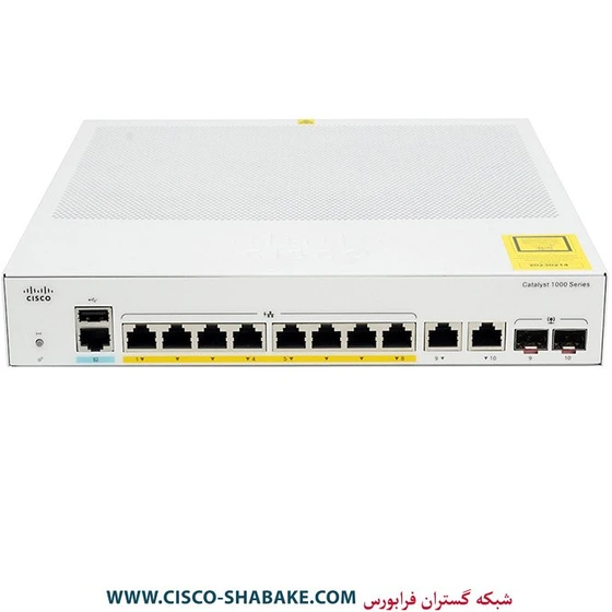 خرید و قیمت سوئیچ سیسکو C1000-8P-2G-L | ترب