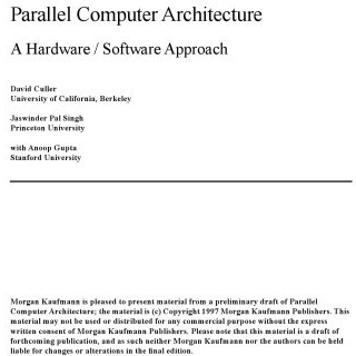 خرید و قیمت دانلود کتاب Parallel Computer Architecture: A Hardware Software Approach (The Morgan ...