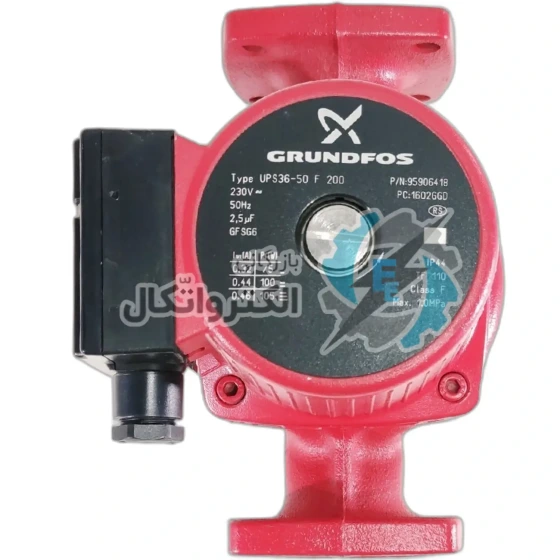 خرید و قیمت پمپ سیرکولاتور خطی " 1/2-1 یا " 2 گراندفوس مدل UPS 36-50 F 200 | ترب