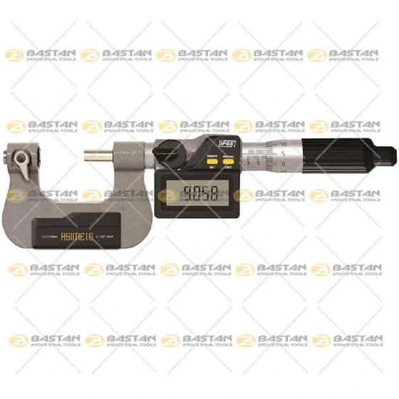 خرید و قیمت میکرومتر ASIMETO پیچ دیجیتال IP65 ضد آب ست کامل با دقت 0. ...