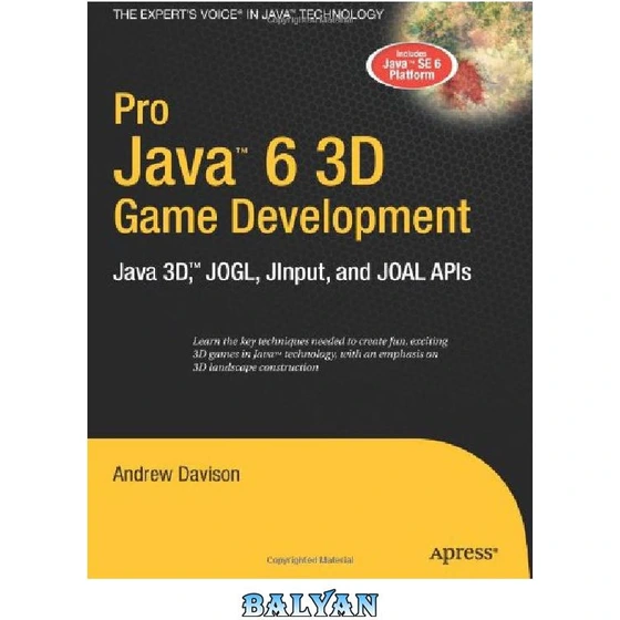 خرید و قیمت دانلود کتاب Pro Java 6 3d Game Development Java 3d Jogl