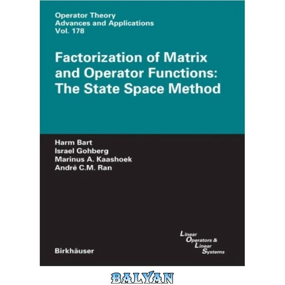 خرید و قیمت دانلود کتاب Factorization Of Matrix And Operator Functions