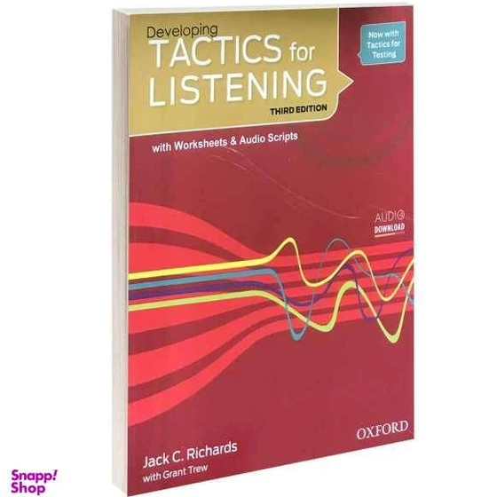 خرید و قیمت کتاب Tactics For Listening Developing اثر Jack C. Richards ...
