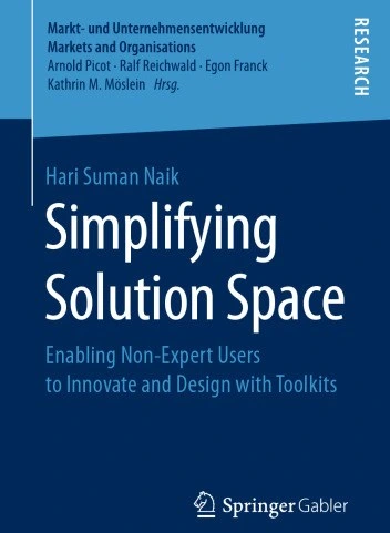 خرید و قیمت دانلود کتاب Simplifying Solution Space : Enabling Non-Expert Users to Innovate and ...