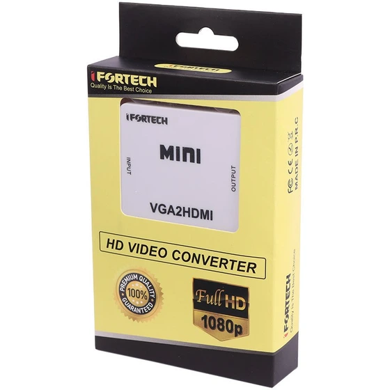 خرید و قیمت تبدیل Ifortech VGA To HDMI | ترب