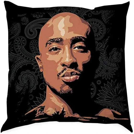 خرید و قیمت کوسن طرح TUPAC SHAKUR کد12 | ترب