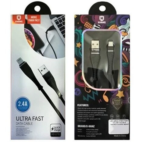 خرید و قیمت کابل شارژ آیفونی X-HANZ مدل HD-LF91 | ترب