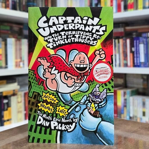 خرید و قیمت کتاب Captain Underpants and the Terrifying Return of Tippy ...