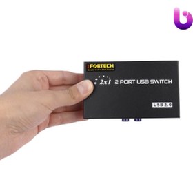خرید و قیمت سوییچ پرینتر Ifortech 1A2B USB Switch 2Port | ترب