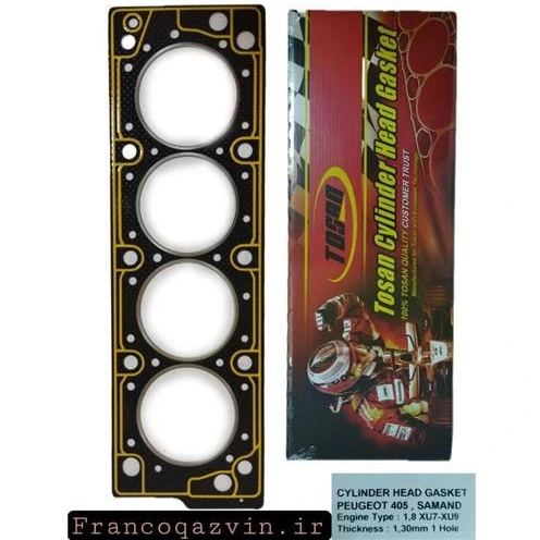 خرید و قیمت واشر سر سیلندر پژو 405 یک سوراخ TOSAN | ترب