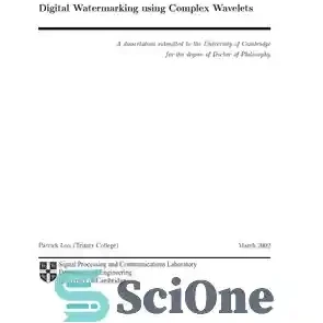 خرید و قیمت دانلود کتاب Digital Watermarking using Complex Wavelets ...