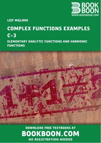 خرید و قیمت دانلود کتاب Complex Functions Examples C 3 Elementary Analytic Functions And
