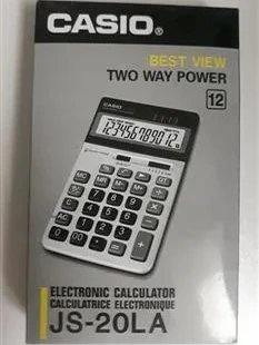 خرید و قیمت ماشین حسابCASIO اصل ژاپن JS_20LA | ترب