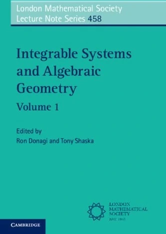 خرید و قیمت دانلود کتاب Integrable Systems and Algebraic Geometry: A ...
