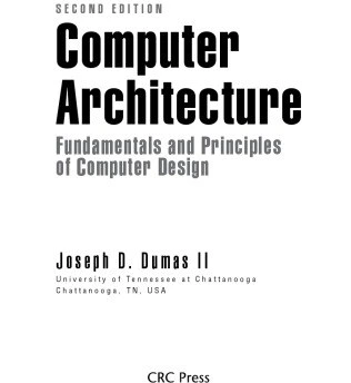 خرید و قیمت دانلود کتاب Computer architecture: fundamentals and principles of computer design ...