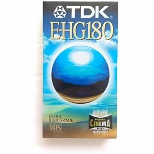 خرید و قیمت کاست نوار خام ویدئو TDK E-HG180 , VHS | ترب