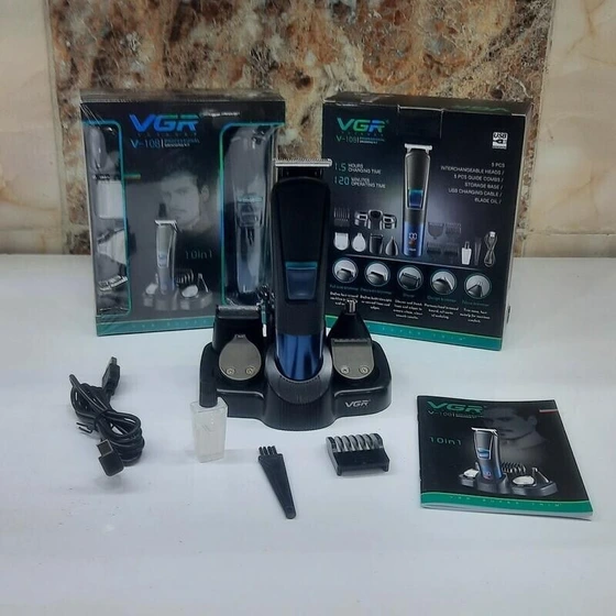 خرید و قیمت ماشین اصلاح ده کاره برند VGR مدل V108 | ترب