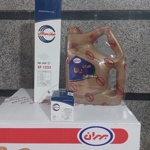 خرید و قیمت پکیج تعویض روغن پژو 207، 206 ، رانا و H30 کراس (نماینده رسمی شرکت نفت بهران) | ترب