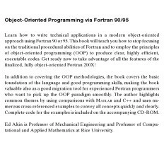 خرید و قیمت دانلود کتاب Object-Oriented Programming via Fortran 90 95 2003 | ترب