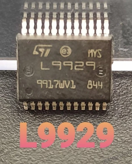 خرید و قیمت ایسیL9929 یکH-Bridge کنترل شده با SPIبرای کنترل موتورهای DC ...