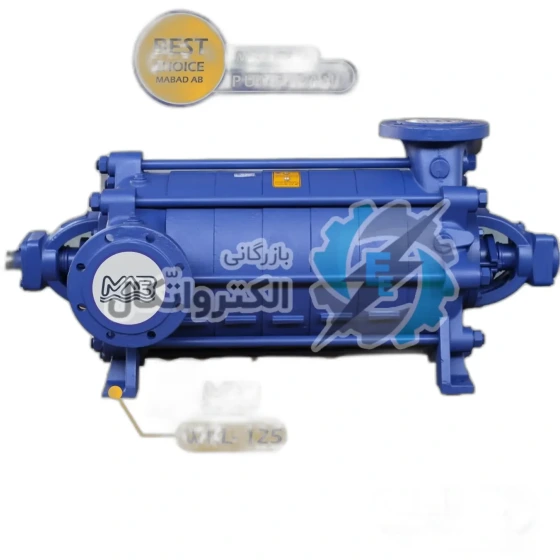 خرید و قیمت پمپ آب سانتریفیوژ فشار قوی WKL پمپیران سایز 125-6طبقه | ترب