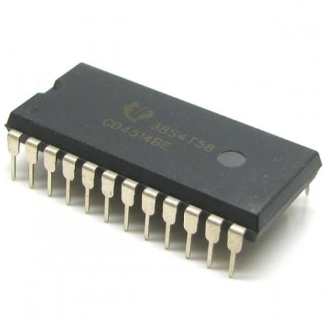 خرید و قیمت آی سی دیکودر 4 به 16 لچ دار CD4514BE | ترب