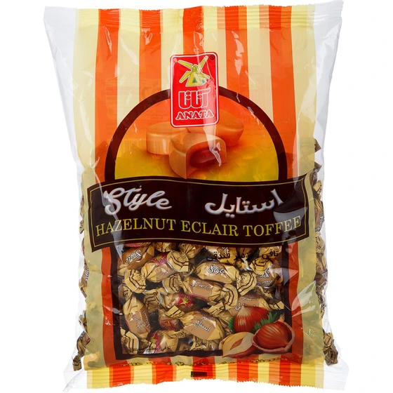 خرید و قیمت تافی فندقی مغزدار آناتا 800 گرمی ترب