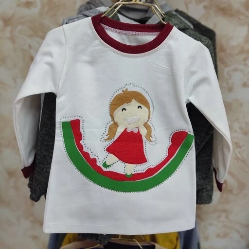 خرید و قیمت بلوز آستین دار ضخیم یلدایی دخترونه | ترب