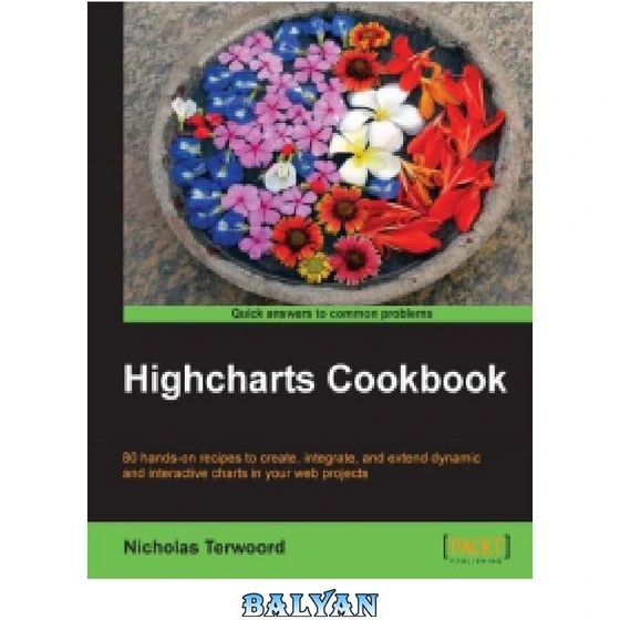 خرید و قیمت دانلود کتاب Highcharts Cookbook: 80 hands-on recipes to create, integrate, and ...