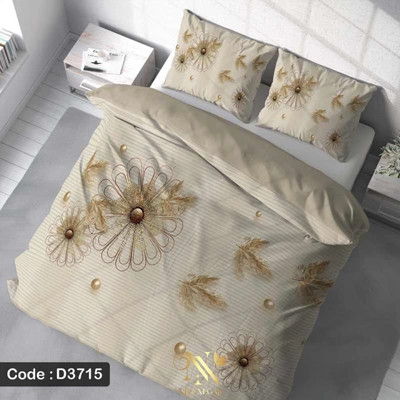 خرید و قیمت روتختی دونفره طرح قاصدک 3بعدی مدل D3715 | ترب