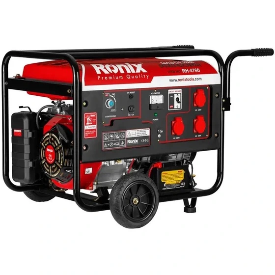 خرید و قیمت ژنراتور موتور برق بنزینی 6000 وات رونیکس مدلRH-4760 | ترب