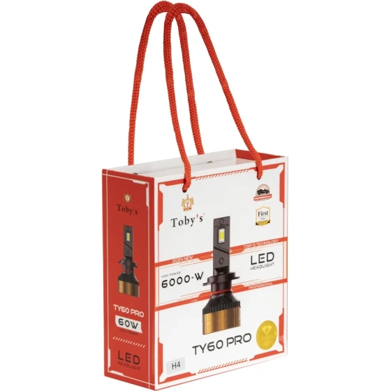 خرید و قیمت لامپ هدلایت پایه H4 دو طرفه CSP برند توبی Toby's - 60 w | ترب