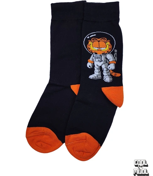خرید و قیمت جوراب طرح گارفیلد فضانورد (Garfield Astronaut) استایل فان و ...