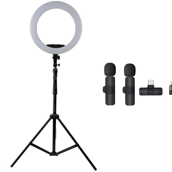 خرید و قیمت کیت تولید محتوا KY-BK416 II و میکروفون E-Kit40 | ترب